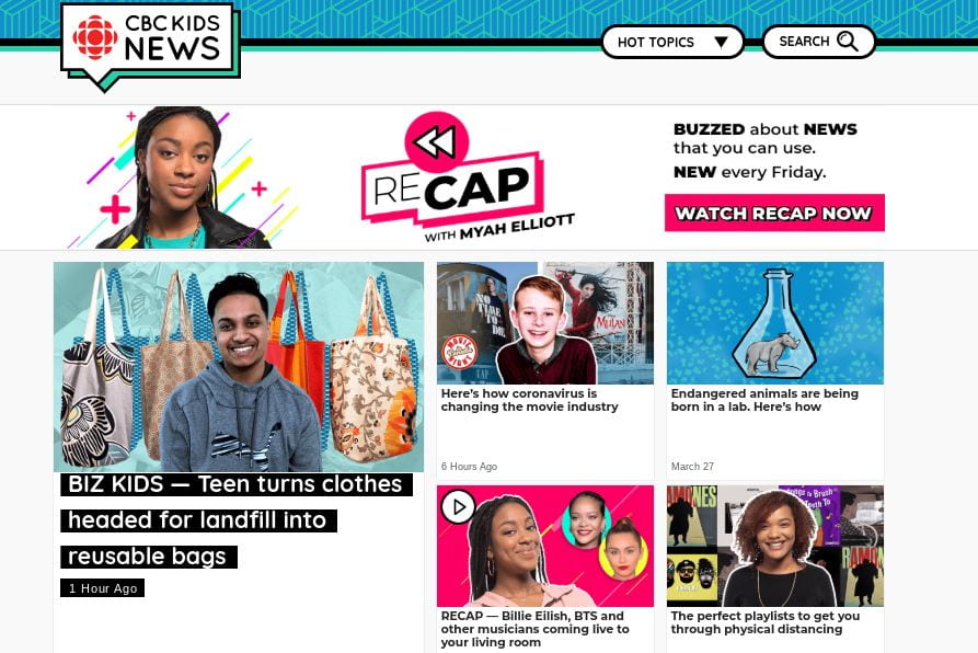 News Made Just For Kids! | The OJCS Library